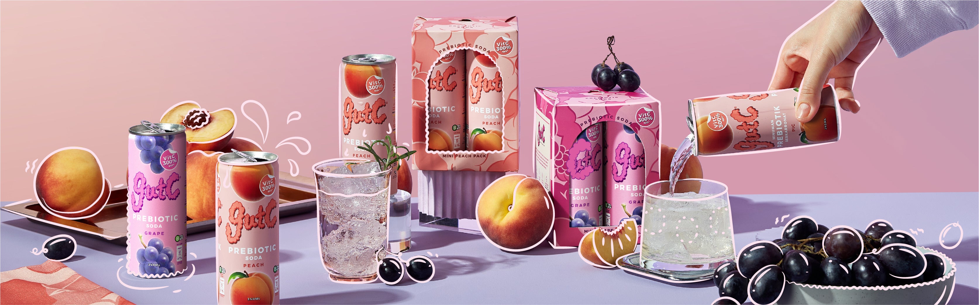 gutC Prebiotic Soda – The Tapping Tapir Sdn Bhd