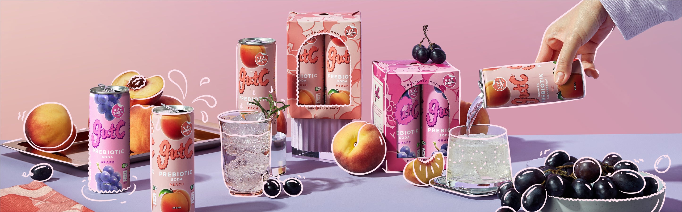 gutC Prebiotic Soda – The Tapping Tapir Sdn Bhd