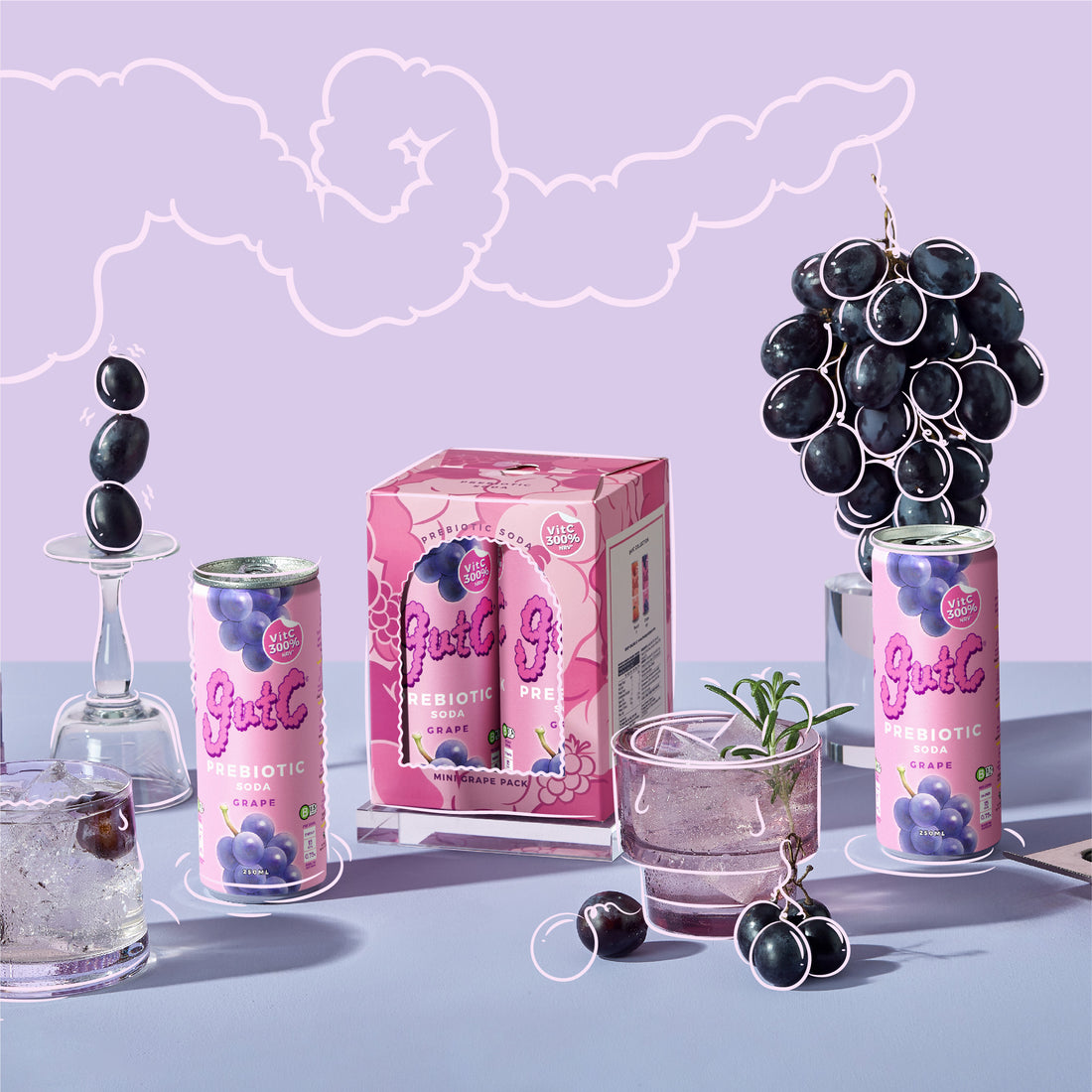 gutC Prebiotic Soda – The Tapping Tapir Sdn Bhd