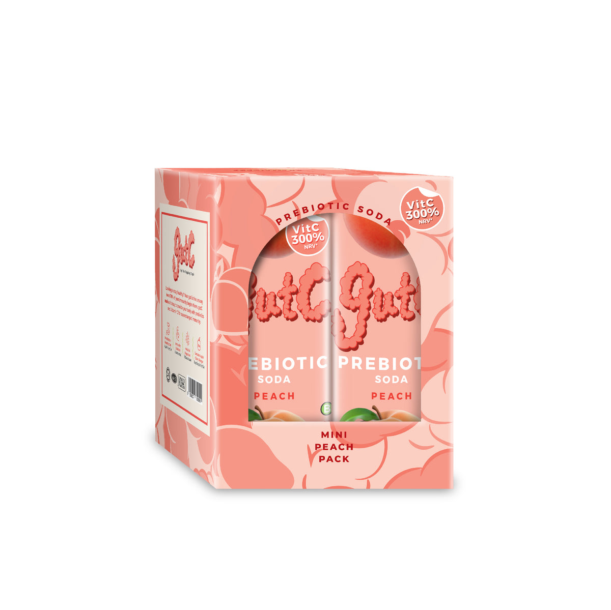 Mini gutC Peach Pack – The Tapping Tapir Sdn Bhd